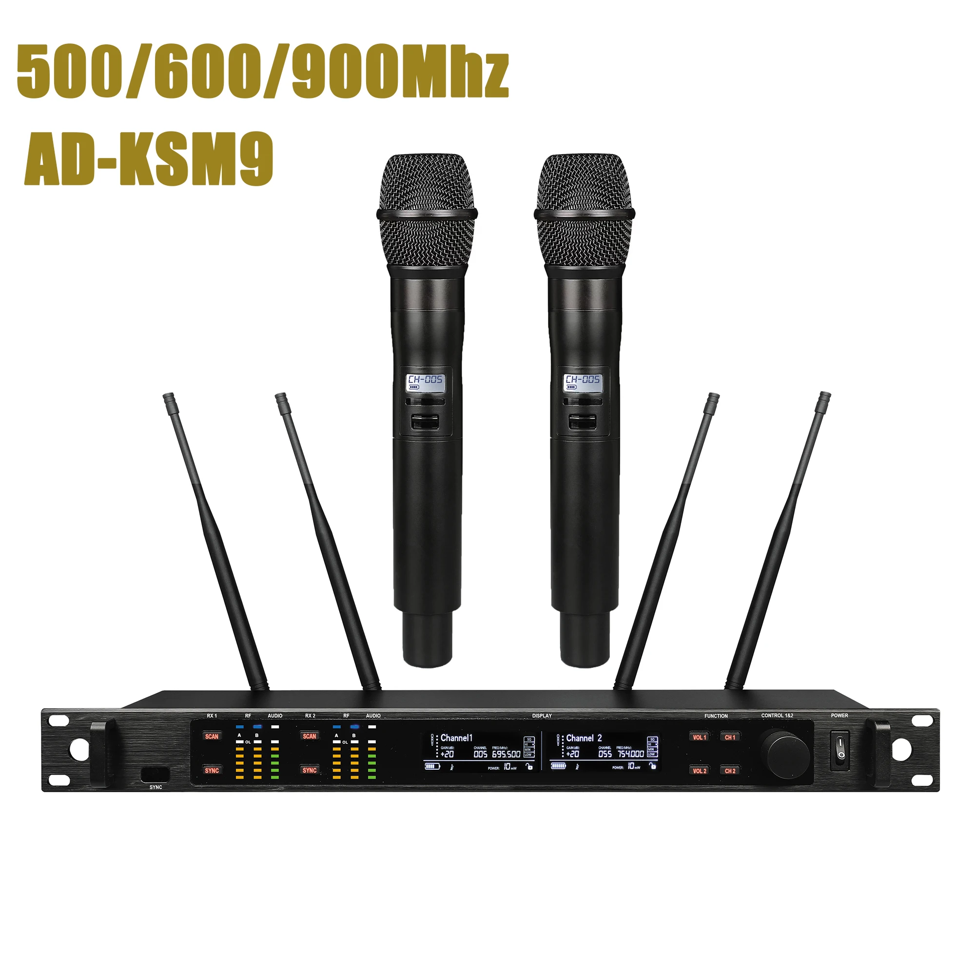 Betagear-Professional-Wireless-Microphone-500-600-900Mhz-Radio-System ...