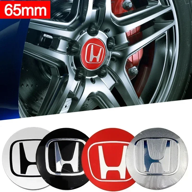 65MM-Alloy-Car-Wheel-Center-Cover-Stickers-Hub-Cap-Stickers-For-Honda ...