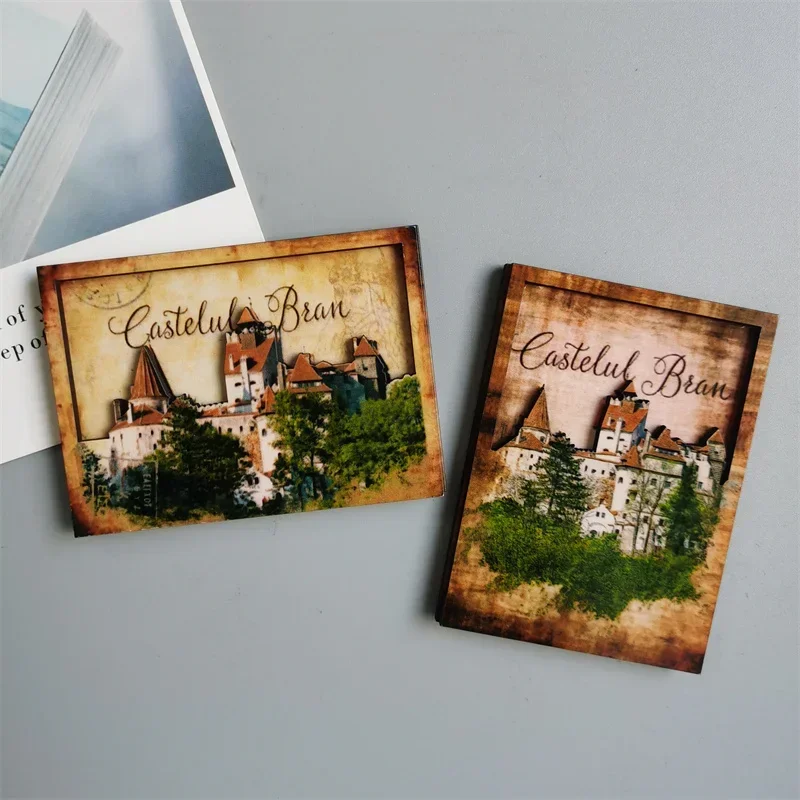 Romania-Fridge-Magnets-Tourist-Souvenir-Refrigerator-Sticker-Wooden-and ...