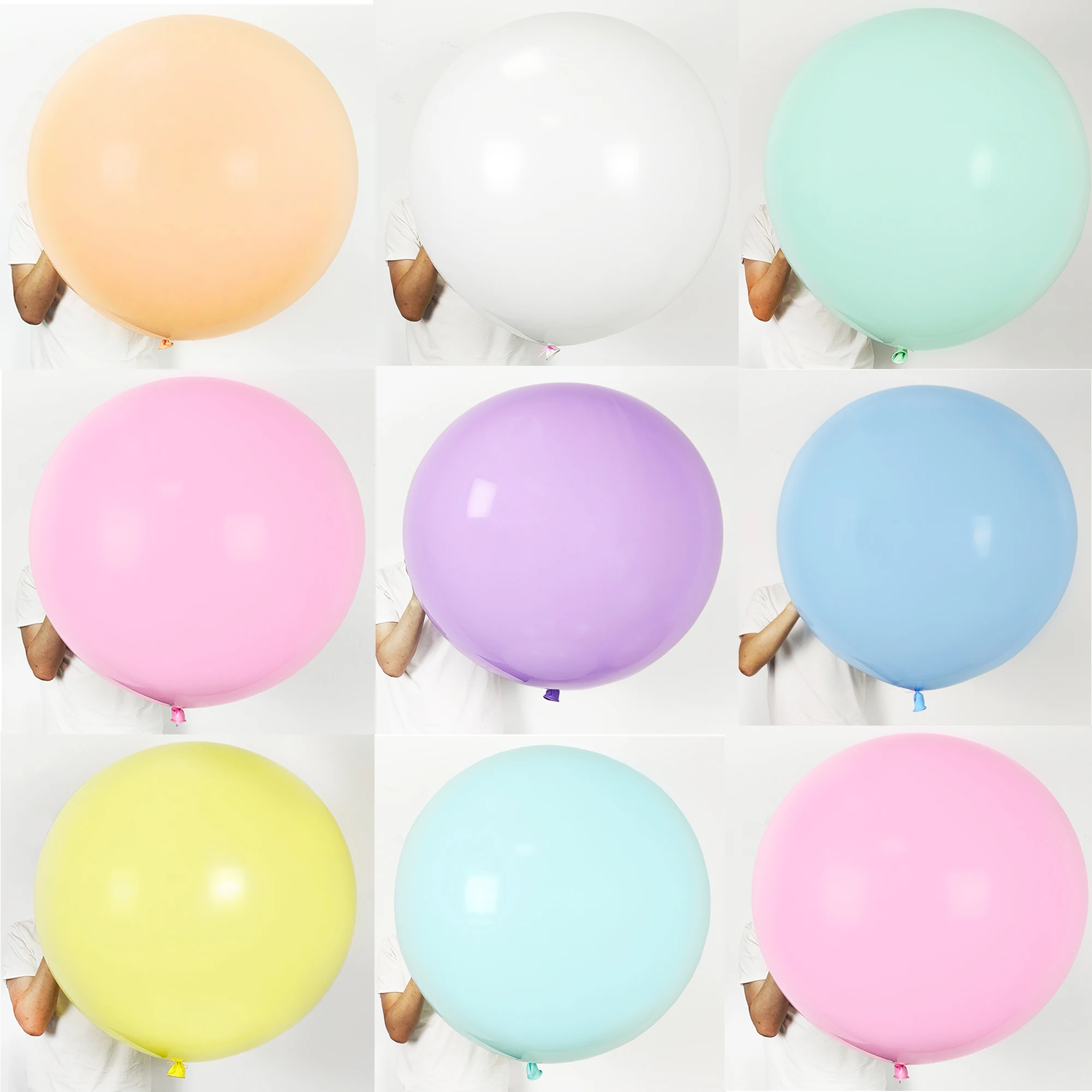36Inch-18Inch-Big-Latex-Balloons-Wedding-Birthday-Party-Helium-Inflable ...