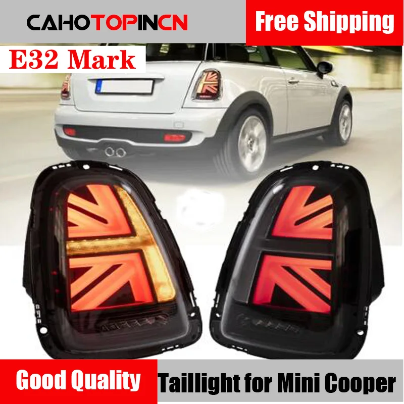 2PCS Car LED Tail Light for BMW Mini Cooper R55 R56 R57 R58 R59 LED ...