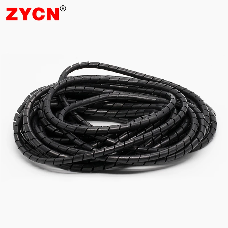 4x25meters 30x1.5m Spiral Wrap Sleeve Tube Cable Protector Band Winding ...