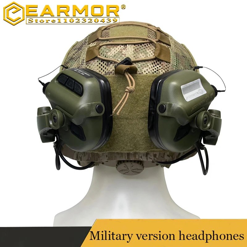 EARMOR-M31X-Mark3-MilPro-Tactical-Helmet-Headset-Active-Shooter ...