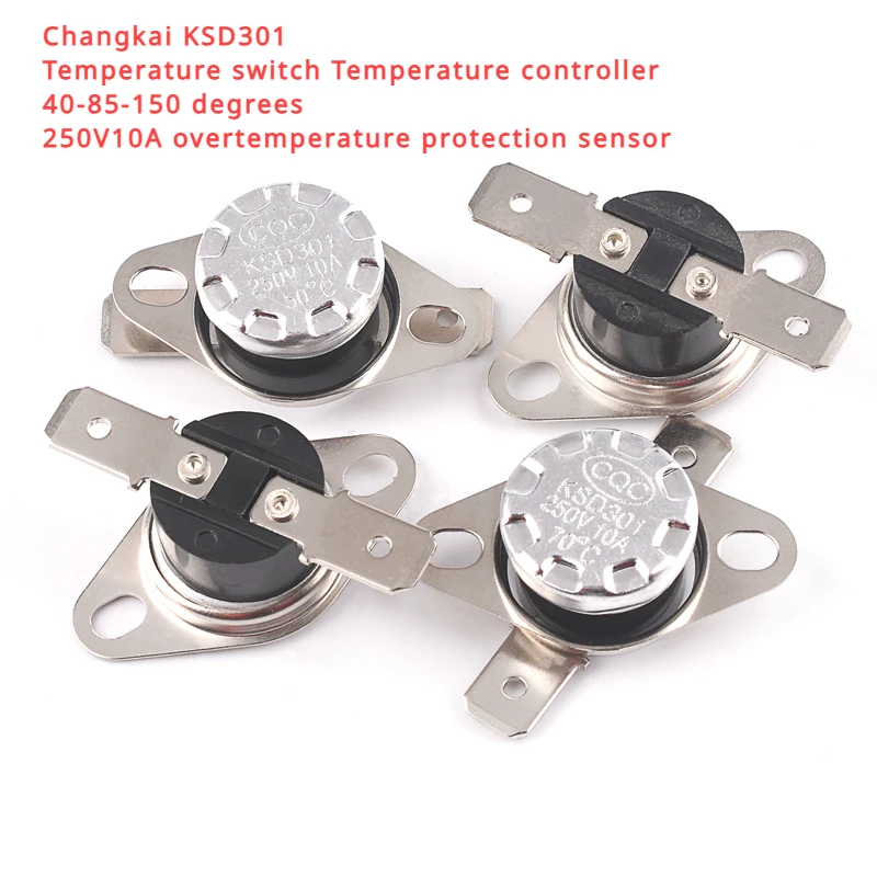 Normally-open-KSD301-temperature-control-switch-temperature-controller ...