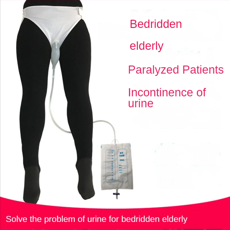 Portable-Urinal-External-Catheter-for-Men-Male-Catheter-Urine-Bag ...