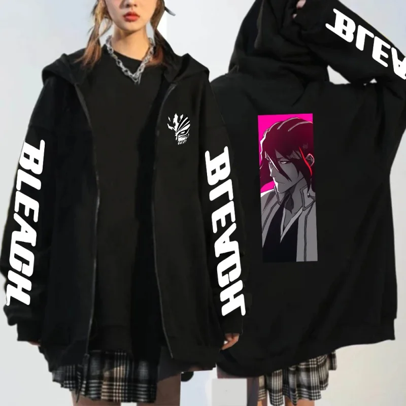 Anime-Bleach-Zipper-Sweatshirts-Zip-Up-Hoodie-Fashion-Unisex-Hip-Hop ...