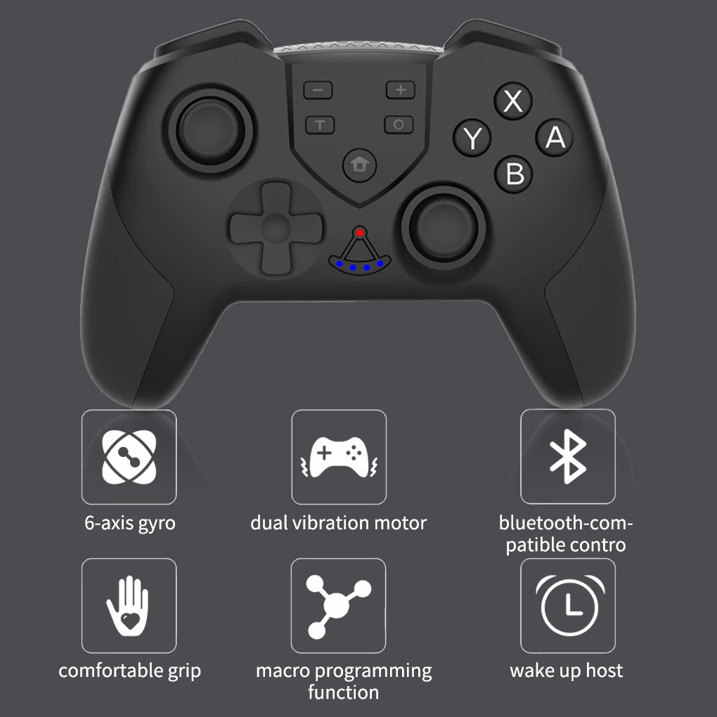 Wireless-Gamepad-Vibration-Joystick-Bluetooth-compatible-Game ...
