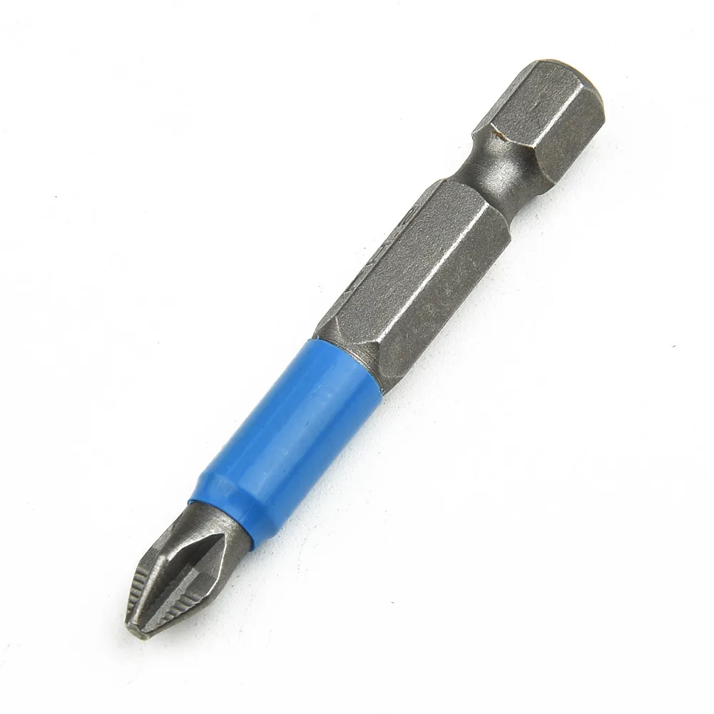 Non-Slip Cross Bit Drill Hex Shank Magnetic PH2 Long Reach Electric ...