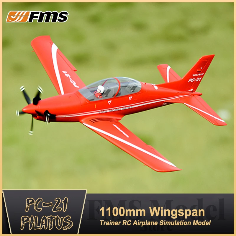 FMS 1100mm Wingspan PC-21 Remote Control Model Plane Aircraft Electric ...