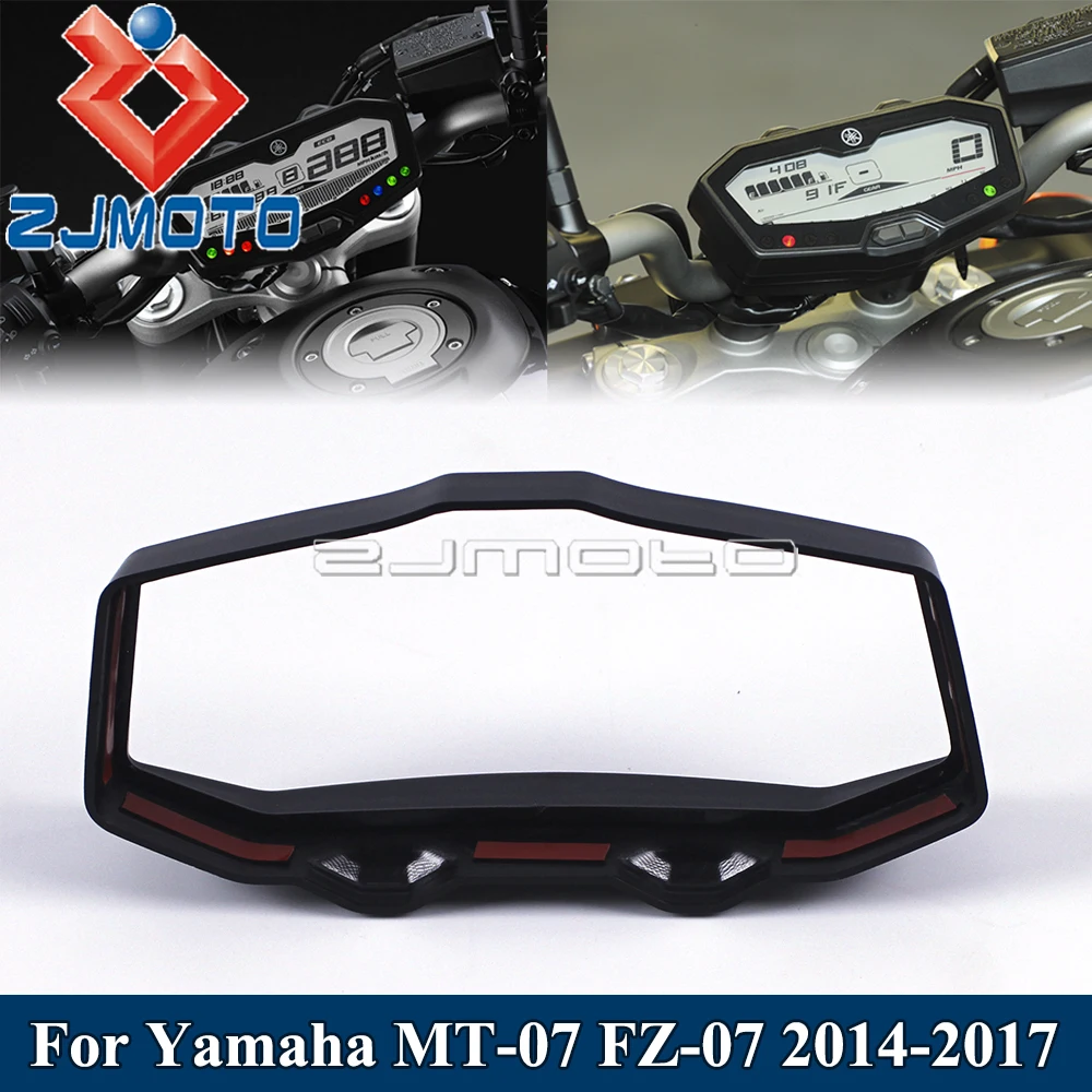 ABS-Plastic-Motorcycle-Instrument-Guard-Dash-Surround-Gauges-Panel ...