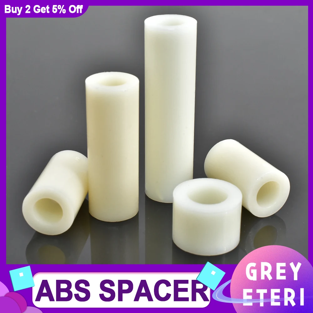 M3-M12-Round-ABS-Insulation-Spacers-Hollow-Non-Thread-Standoff-Rack ...