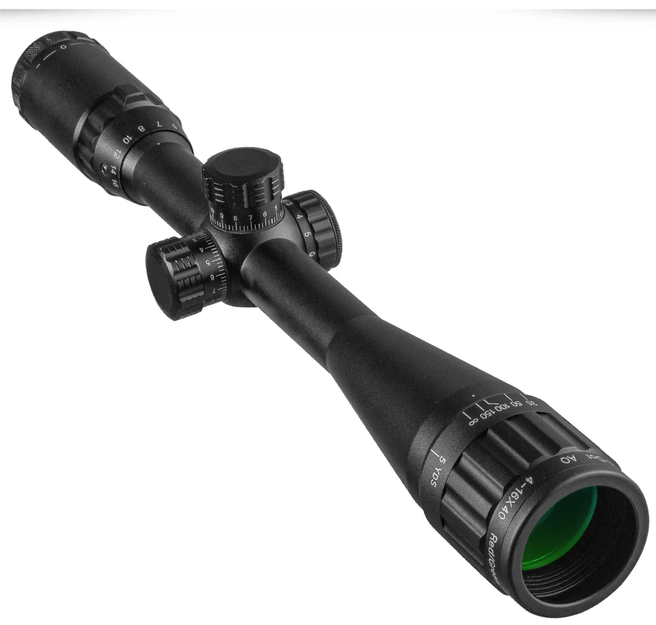 NSIRIUS 4-16x40AOE Optics Red Green illuminated Mil Dot Rifle Scope ...