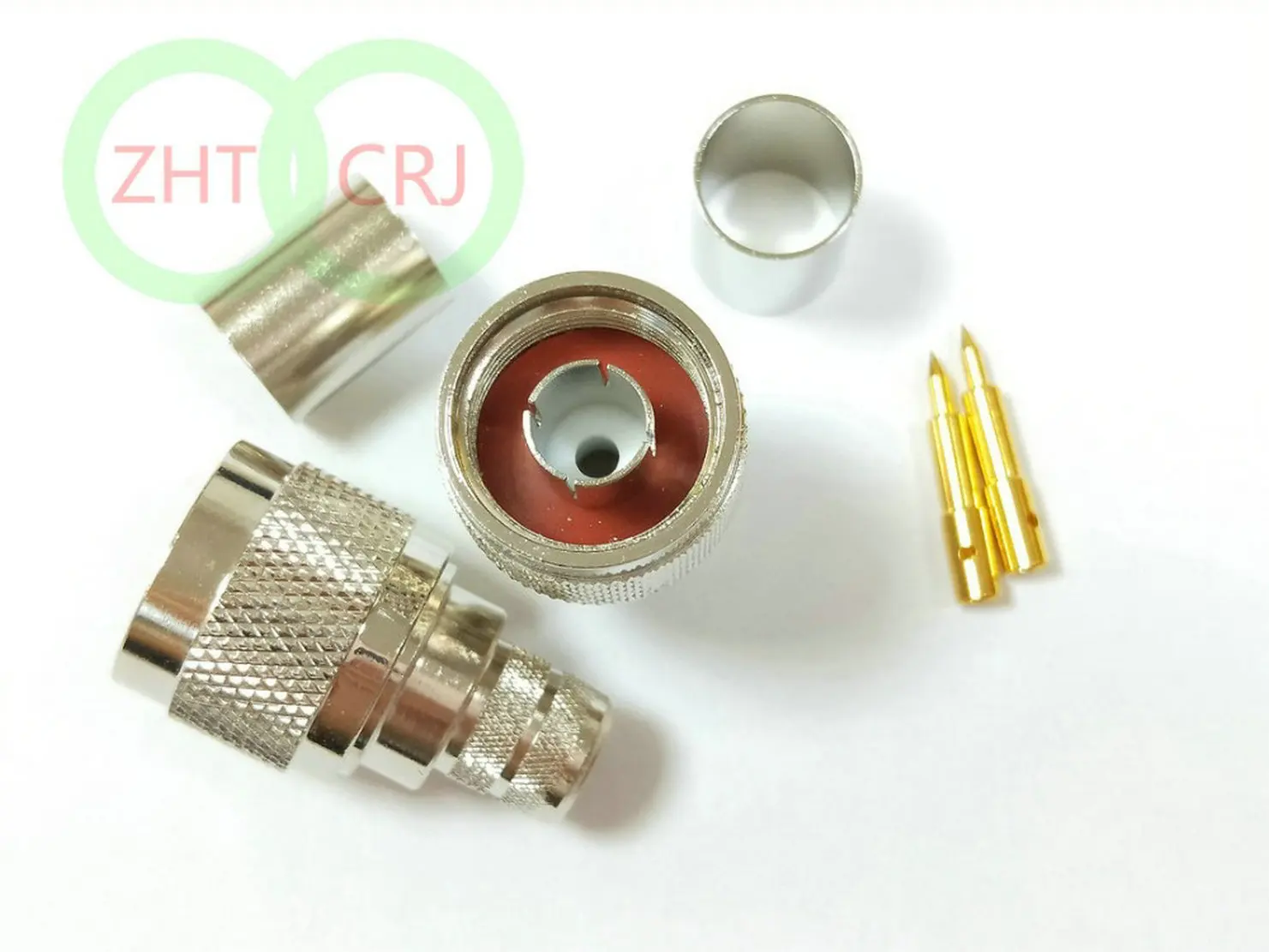 20pcs N Male Plug Crimp For Lmr400 Rg8 Rg214 Rg213 Cable Rf Connector Adapter - Connectors ...