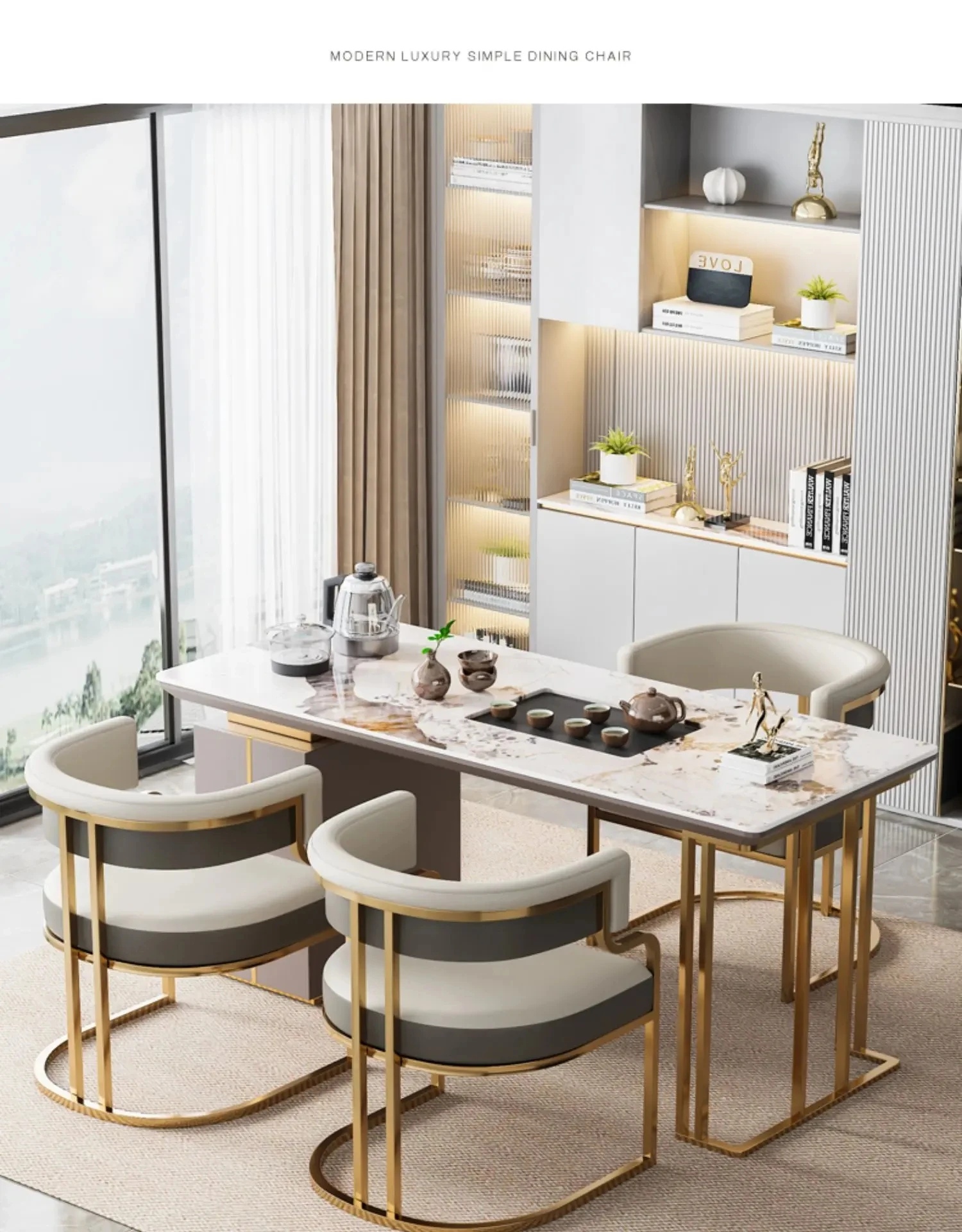 Ghế ăn Nhà hàng Cánh Tay Ghế Ăn Vanity Ban Công Văn Phòng Phong cách ...