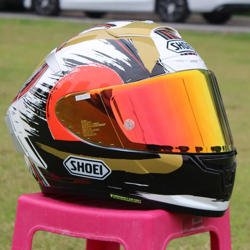 SHOEI-X14-Helmet-X-Fourteen-R1-60th-Anniversary-Edition-Grey-Cat-Helmet ...