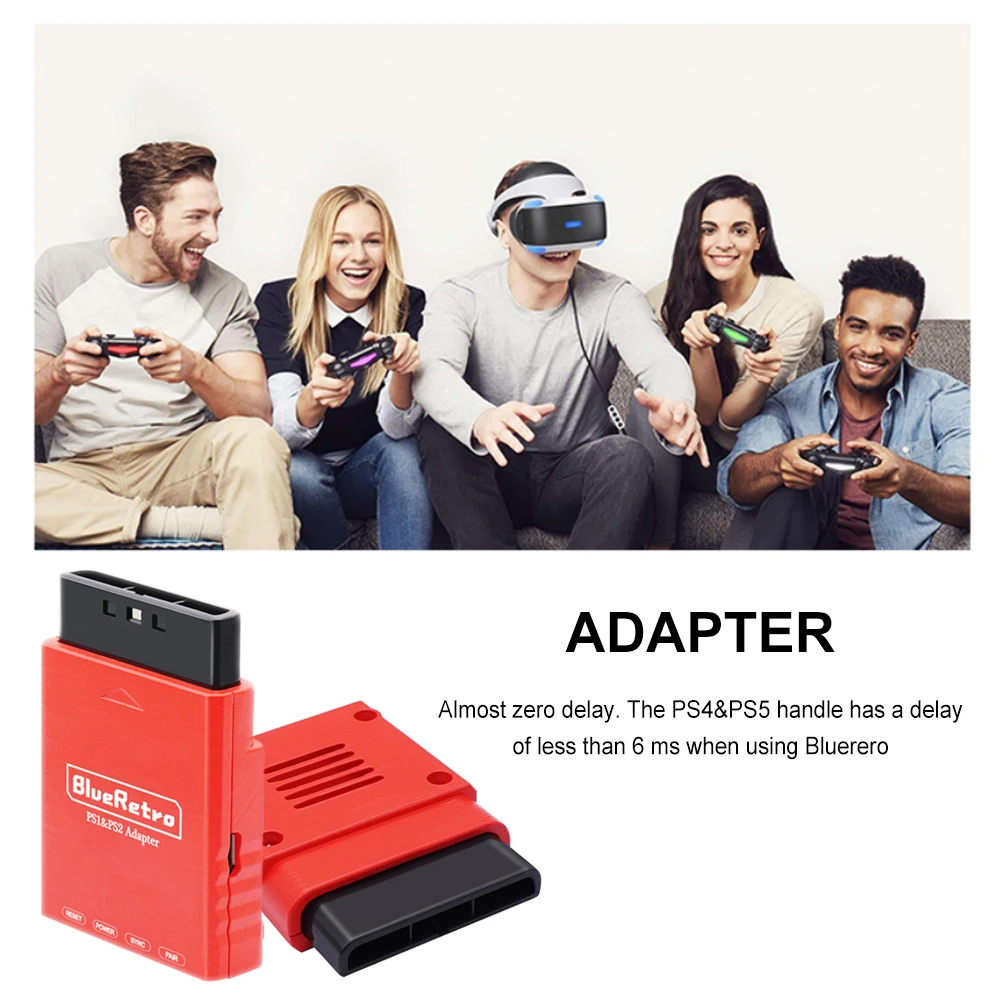Blueretro-Multiplayer-Wireless-Controller-Adapter-Bluetooth-compatible-Wireless-Controller ...