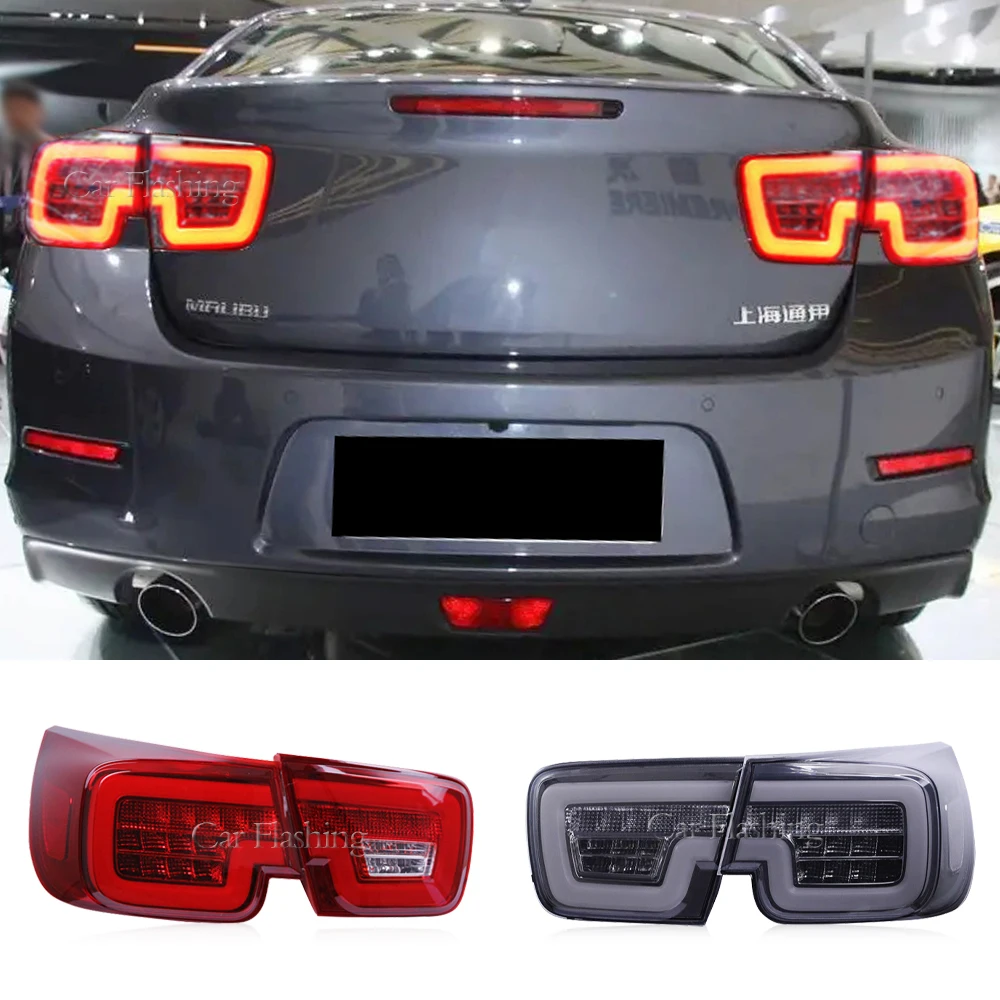 Car LED Tail Light Rear Lamp Brake Reverse Lamp Dynamic Turn Signal ...