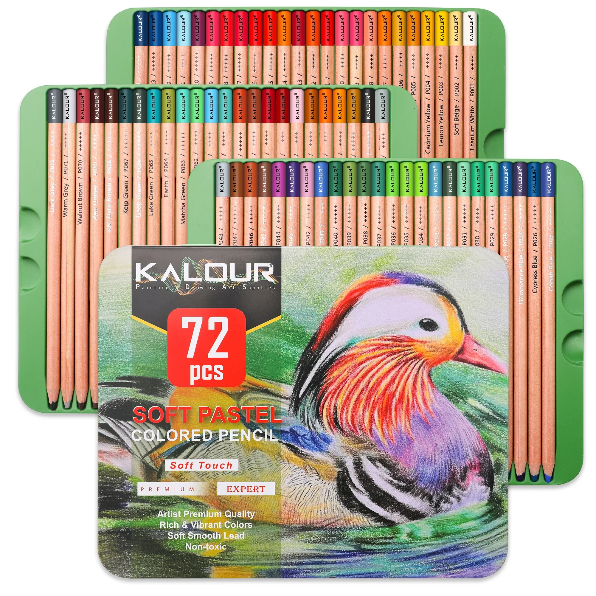 KALOUR-50-72-24-Pcs-Vibrant-Colors-Soft-Core-Soft-Pastel-Colored ...