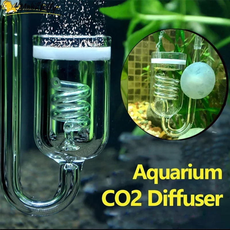 CO2-Diffuser-Aquarium-Glass-Spiral-Carbon-Dioxide-Atomizer-Diffuser ...