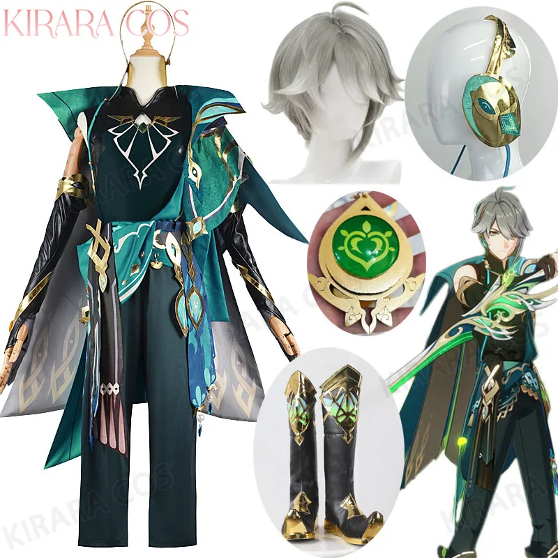 Gen-Alhaitham-shin-Cosplay-Costume-Wig-Impact-Al-Haitham-Cosplay-Sumeru ...