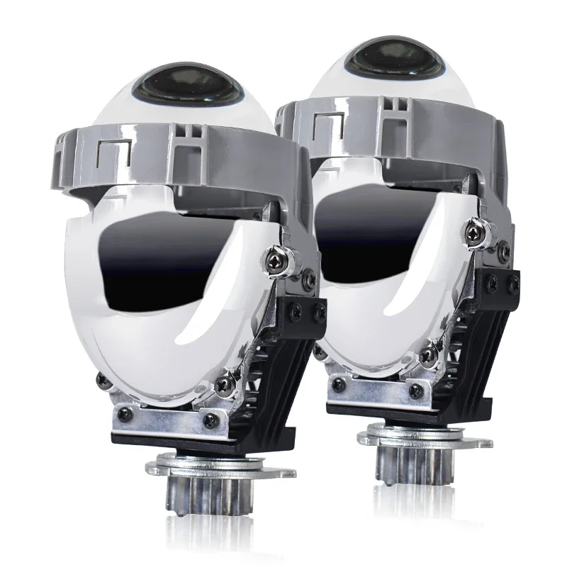 2.5 Inch Bi Led Lens Halo Lights Projectors 70W 6000K 4300K For H4 H7 ...