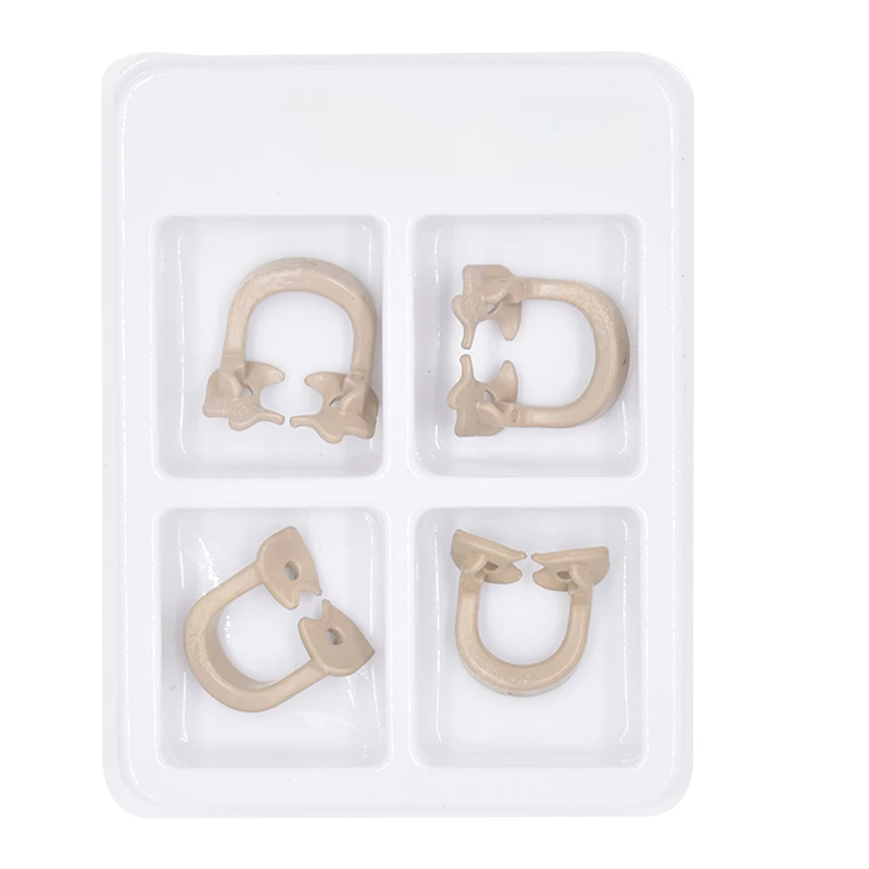 4PCS-Box-Dental-Material-Rubber-Barrier-Clamp-Resin-Clamp-Ring-Resin ...
