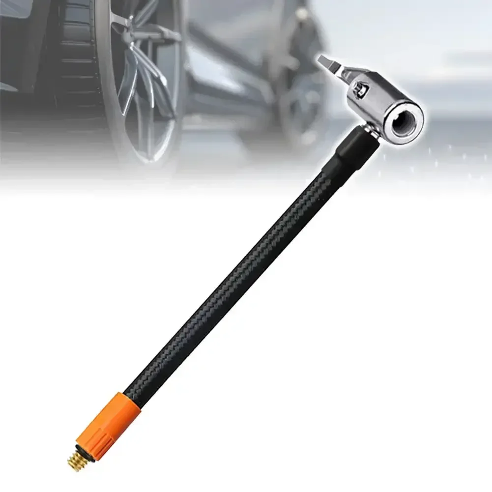 Car Tire Air Inflator Hose with Locking Air Chuck Quick Inflation Tube ...