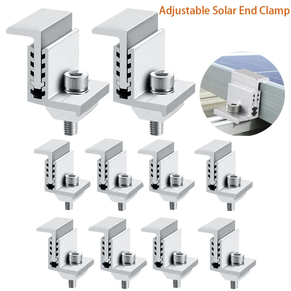 Solar-Panel-Mounting-Z-Bracket-Adjustable-End-Clamp-Solar-Mounting ...