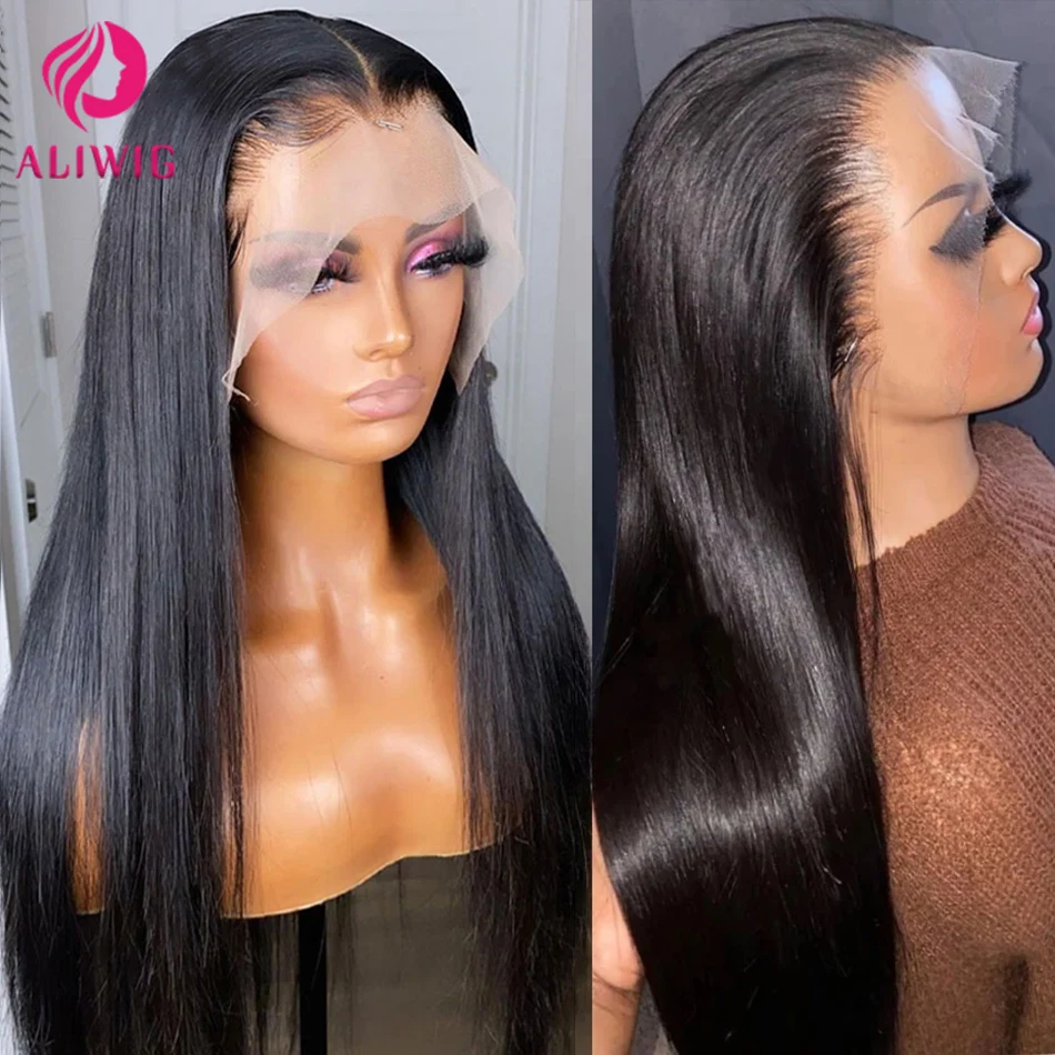 Perucas-de-cabelo-humano-em-linha-reta-do-osso-peruano-13x4-perucas ...