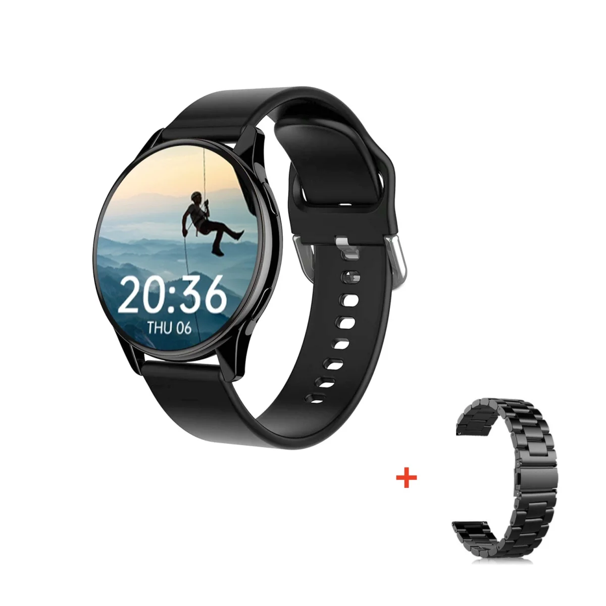 2024-New-T2-Pro-Smart-Watch-Active2-Round-Bluetooth-Calls-Health ...