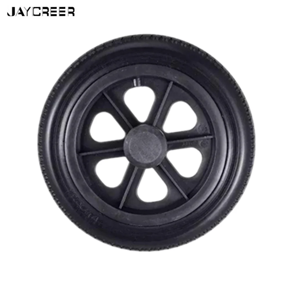 JayCreer 12 inch Solid Tire Rear Wheel For Manual Wheelchairs ...