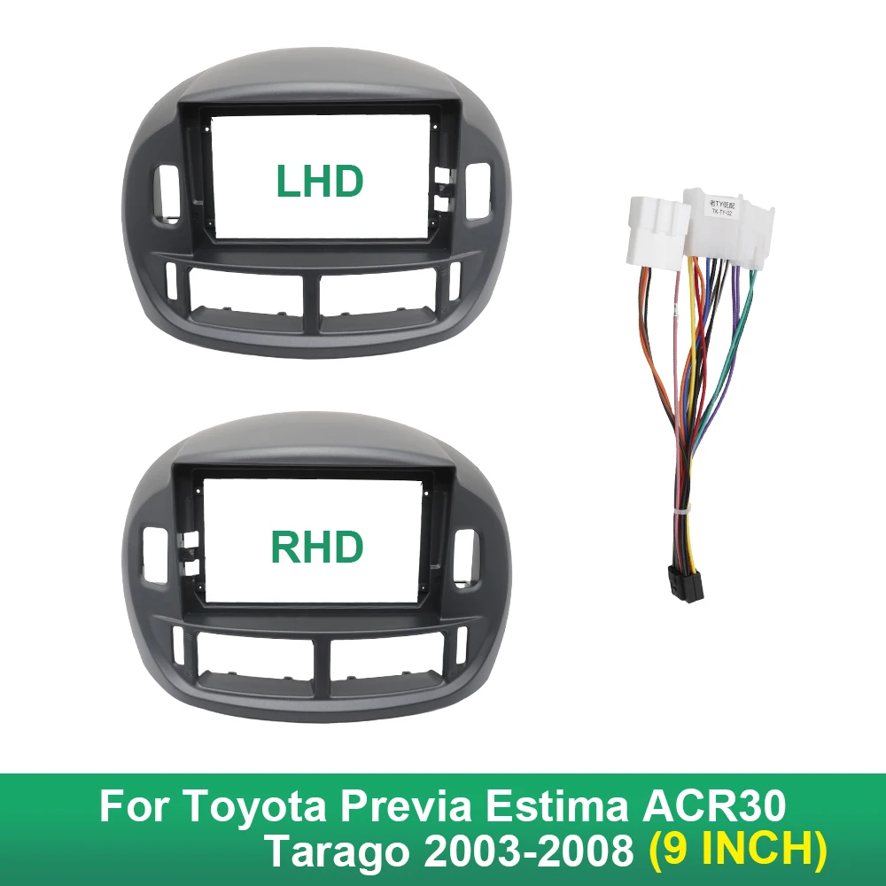 9-Inch-Adapter-Android-Dash-Fitting-Panel-Kit-Car-Radio-DVD-Player ...