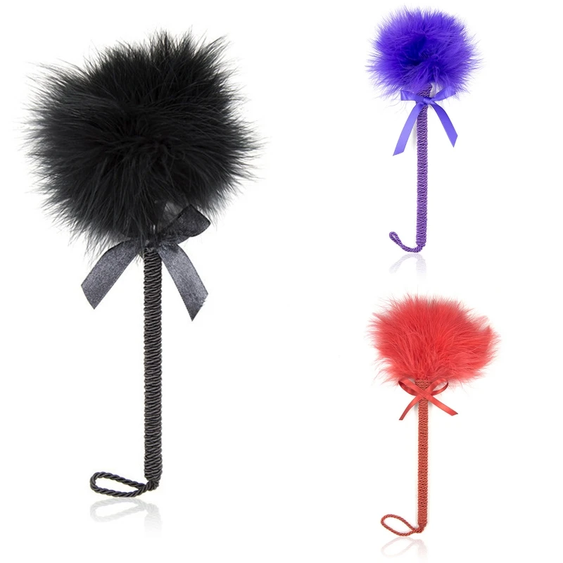 Soft Feather Tickler Spanking Paddle Whip Fetish Punish Flirting ...