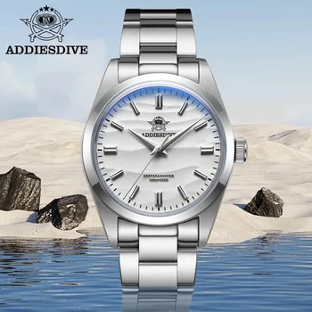 ADDIESDIVE Hot Sale AD2030 Quartz Watch Simple 10Bar Steel Dive ...