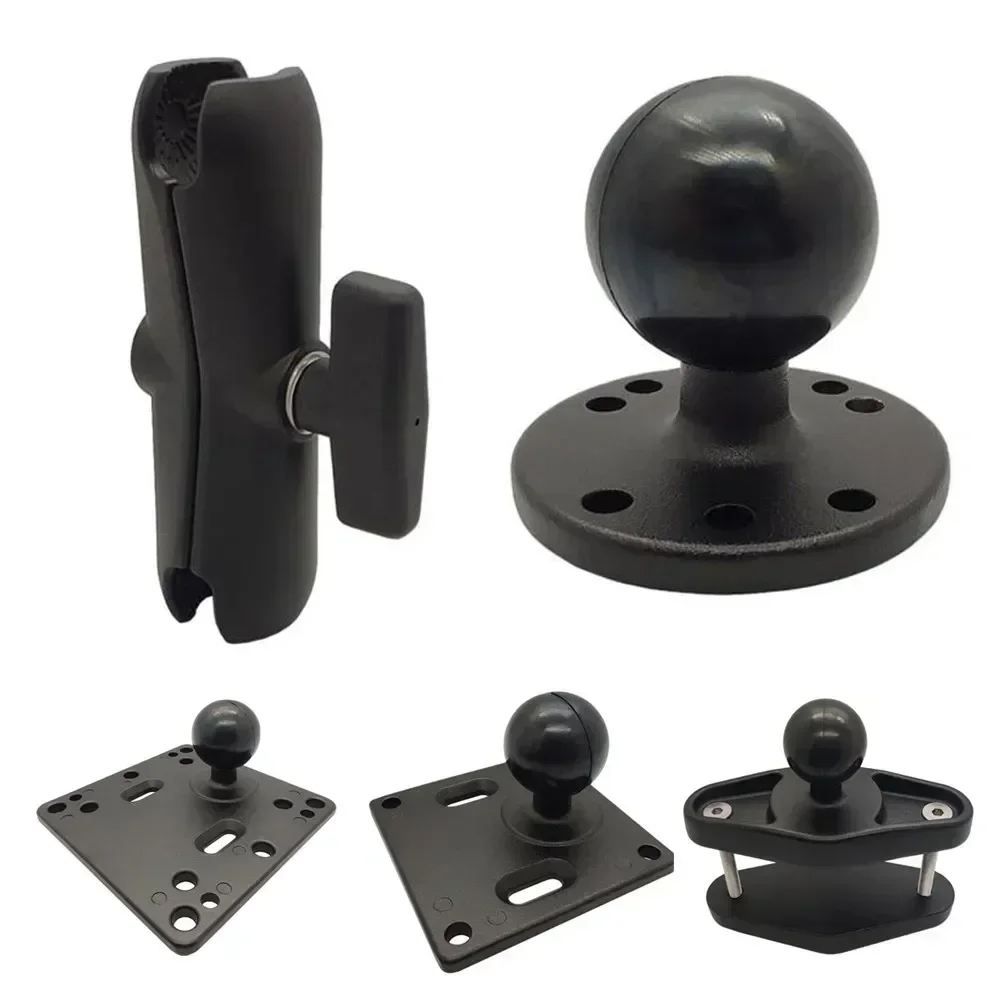 Jadkinsta Aluminium 1.5 Inch Ballhead Ball Mount Base Double Socket Arm ...