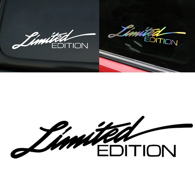 LIMITED EDITION Vinyl Car Window Sticker Car-styling Decal Decoration ...