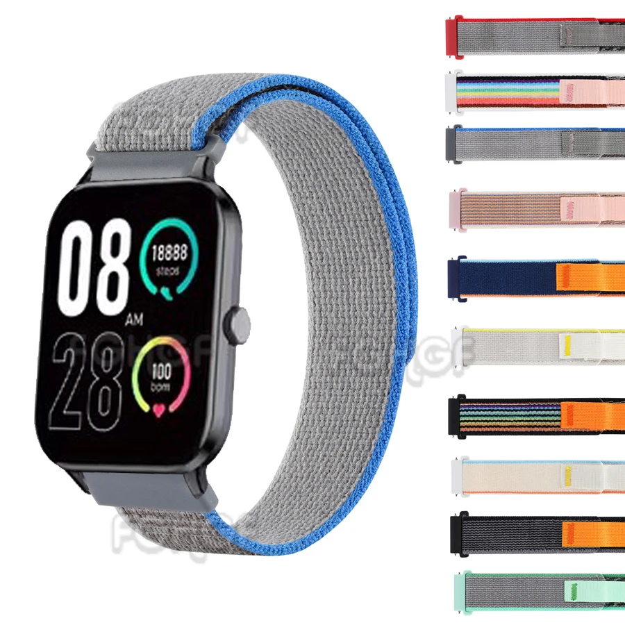 Replacement-Strap-For-QCY-GTS-Smart-Watch-Band-Sports-Nylon-Loop ...