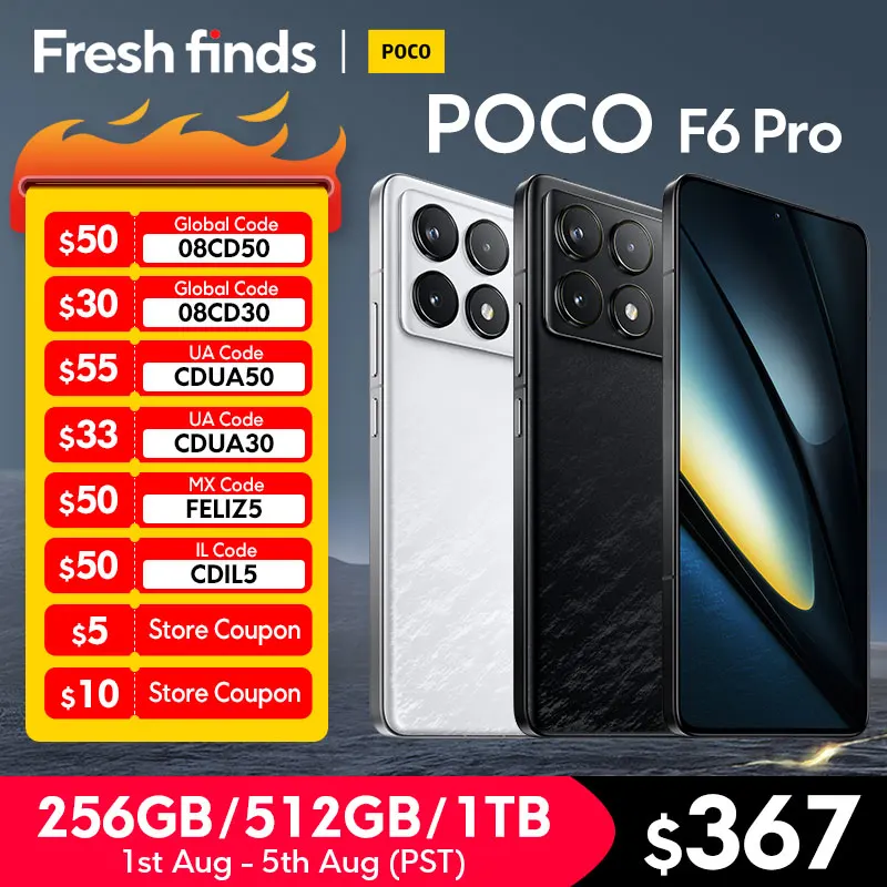 World-Premiere-POCO-F6-Pro-5G-Global-Version-Smartphone-Snapdragon-8 ...