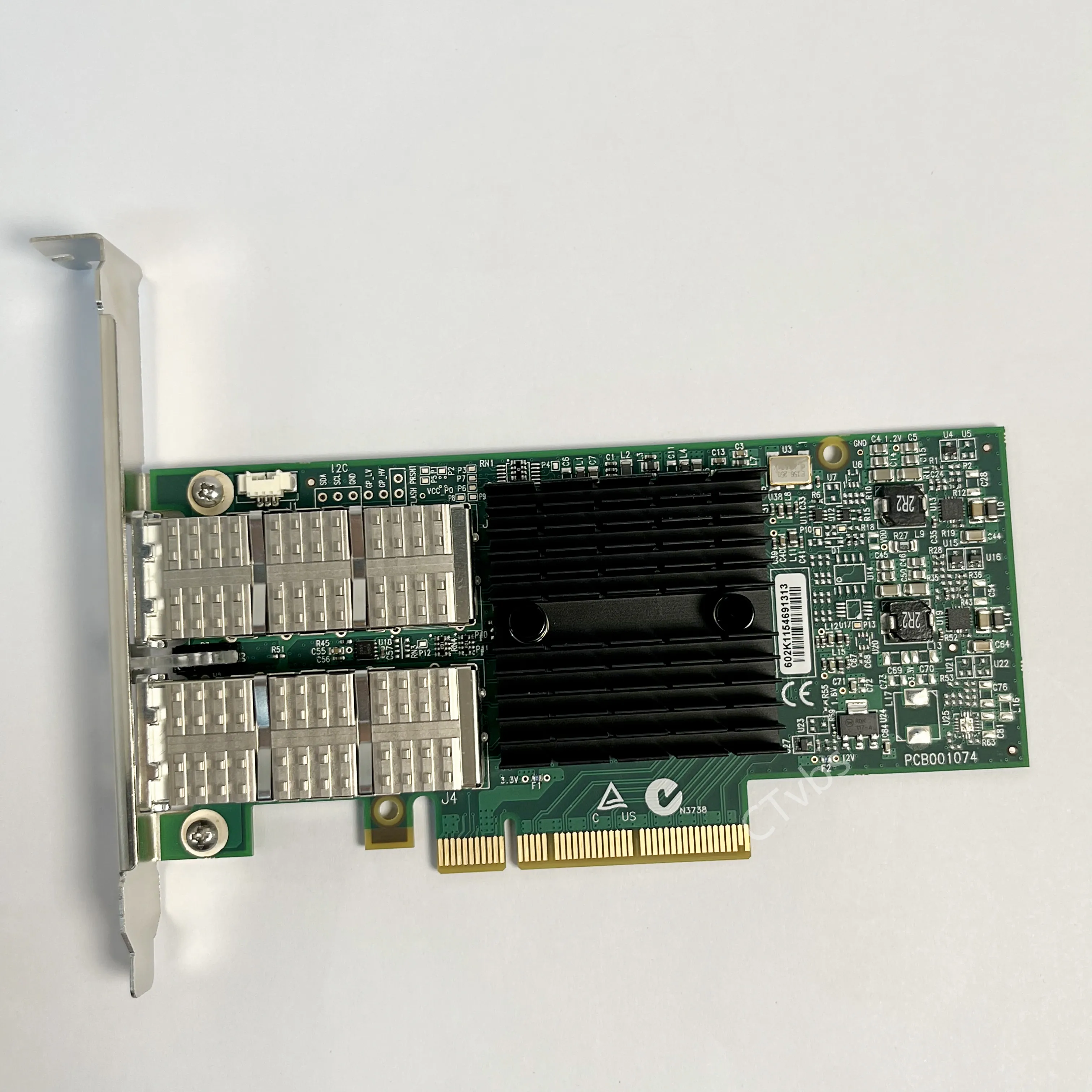 ConnectX 3 MCX354A FCBT 멜라녹스 VPI FDR 인피니밴드, 40GbE QSFP PCIe, CX354A ...