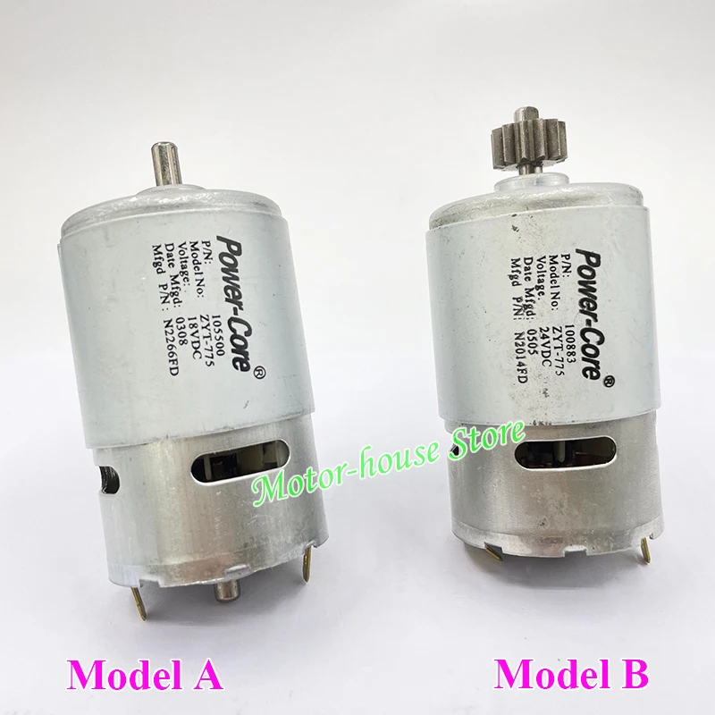 RS-775 Power Motor DC 18V 12500RPM/ 17400RPM High Speed Large Torque ...