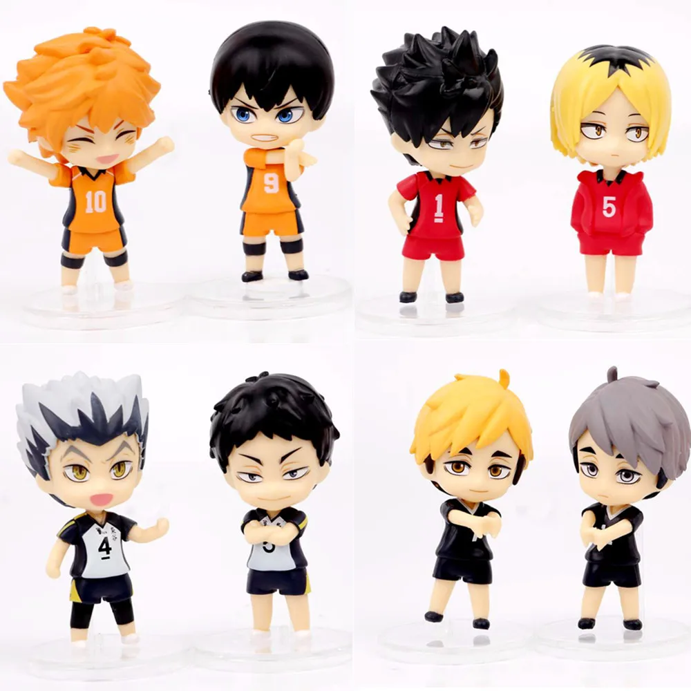 2-Pcs-Set-Haikyuu-Action-Figures-Hinata-Shoyo-Sugawara-Koushi-Tobio ...