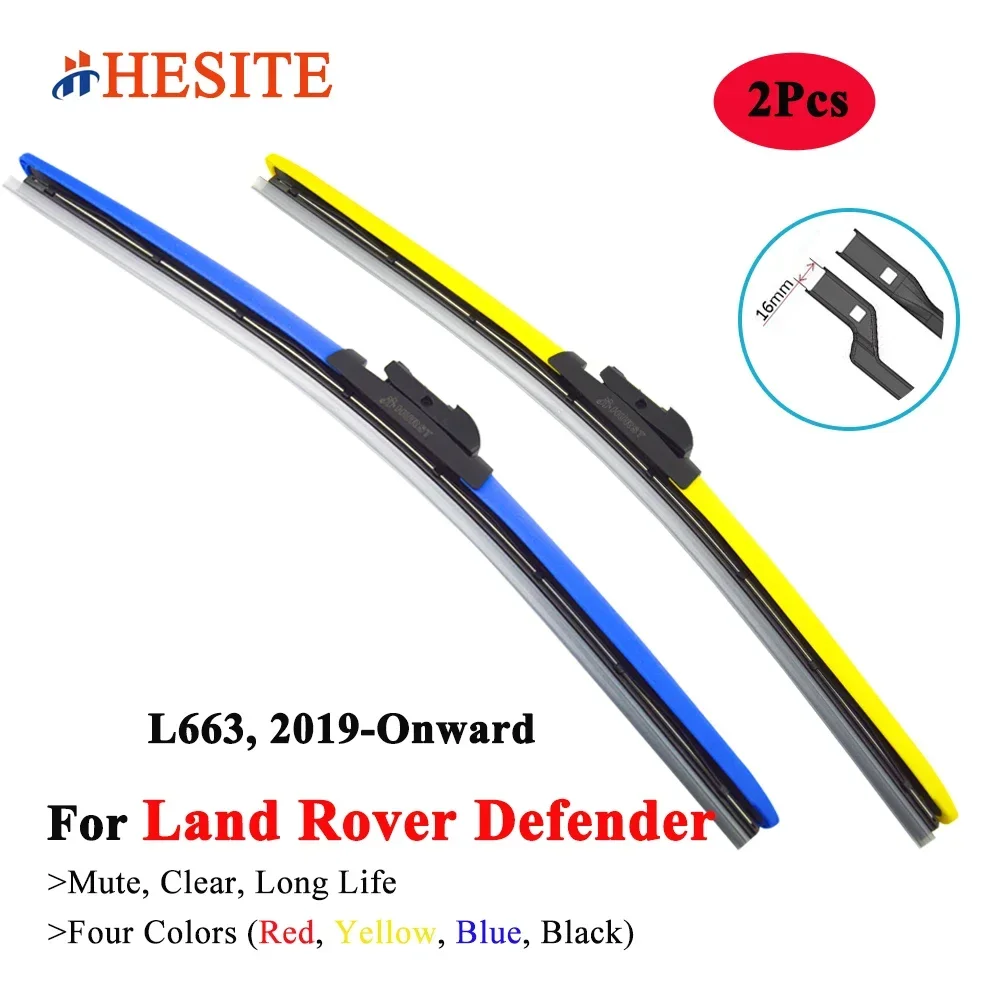 HESITE Colorful Wiper Blades For Land Rover Defender L633 2019 2020 ...