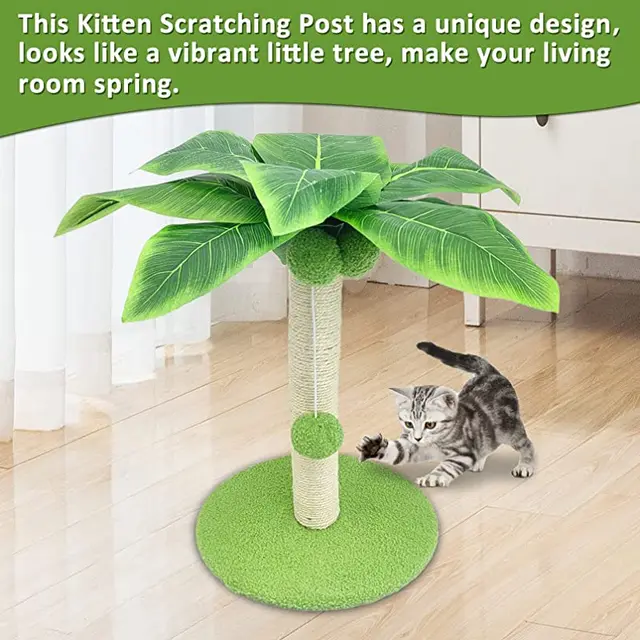 Cat Scratching Post for Cute Kittens Scratch Post 15 inch cat ...