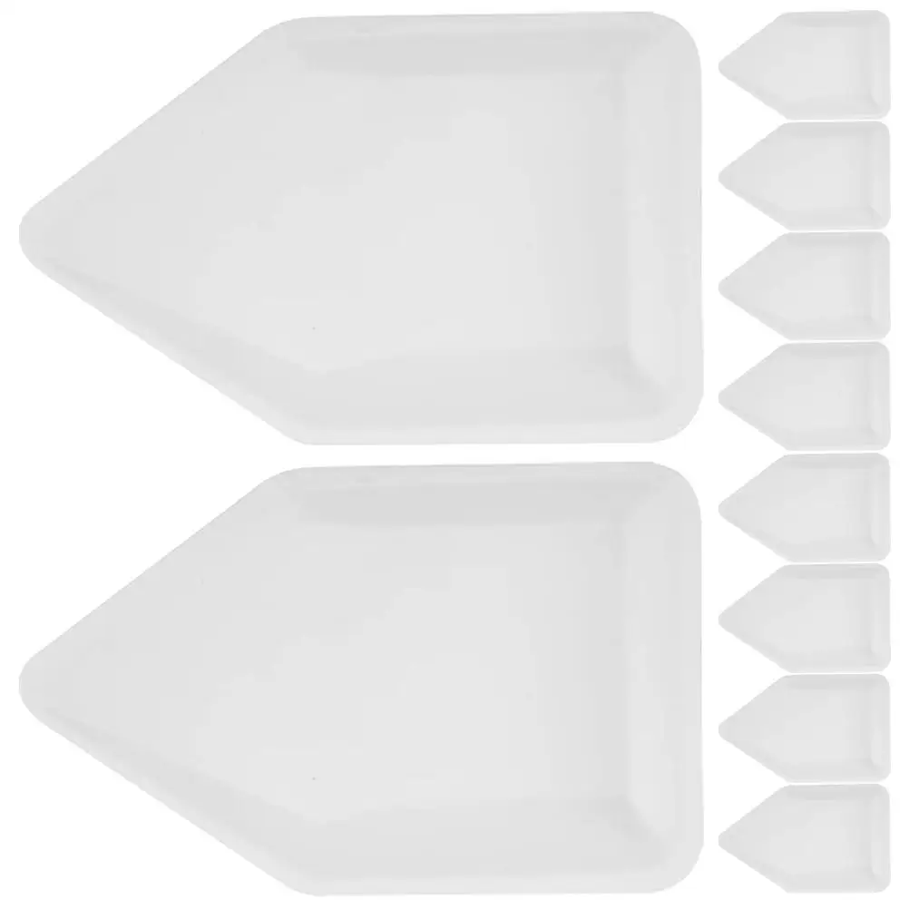 10 Pcs Weighing Ship Reloading Equipment Tray Square Measuring Boat ...