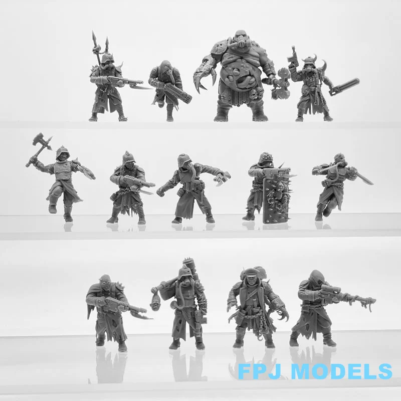 28mm Scale Corrupted Guard Resin Model Kit Miniature Tabletop War ...