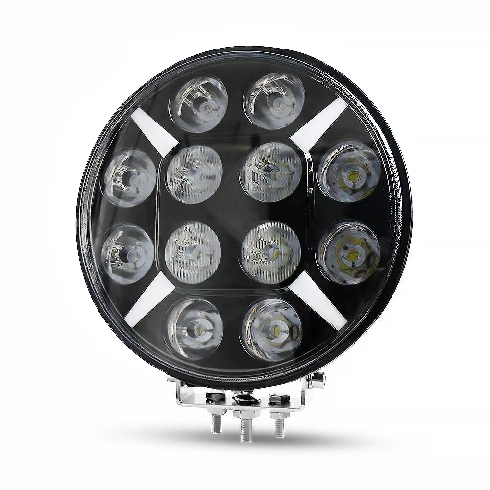 9-Round-Off-Road-Light-LED-Driving-Truck-LED-Work-Spotlight-Headlight ...