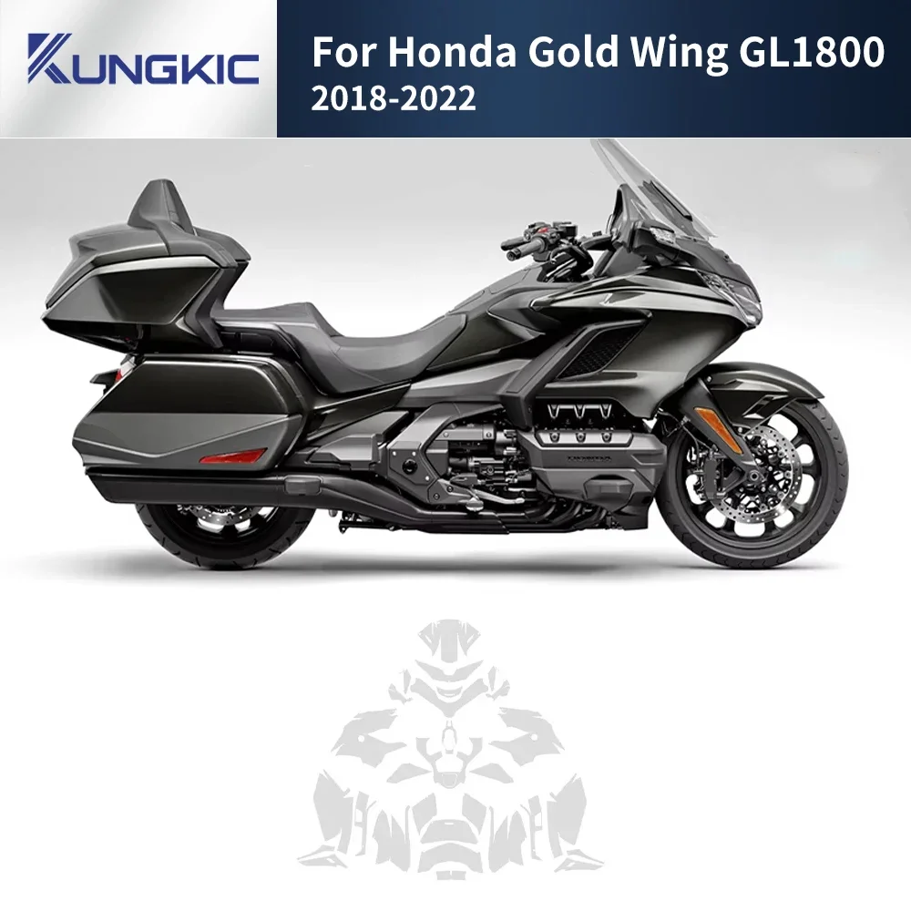 For 2018-2022 Goldwing Motorcycle PPF Protective Film TPU Invisible Car ...