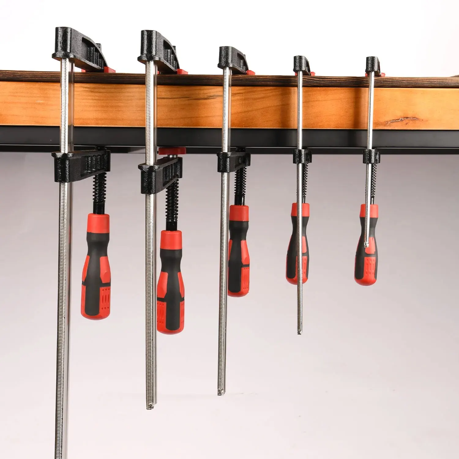 Deli-Heavy-Duty-F-ClampQuick-Grip-Bar-Clamp-Woodworking-Metal-Fixing ...