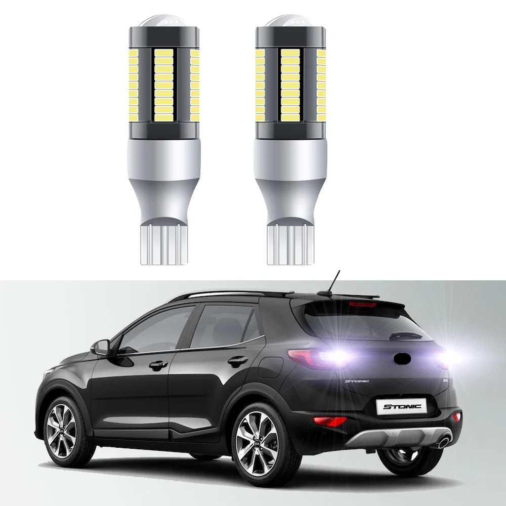 2Pcs For KIA Stonic 2017 2018 2019 2020 2021 2022 LED Backup Reversing ...