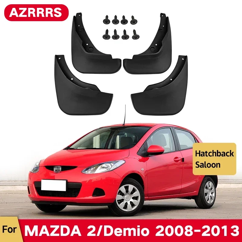 MudFlaps-For-Mazda-2-Demio-2008-2013-2009-2010-Mud-Flap-Splash-Guard ...